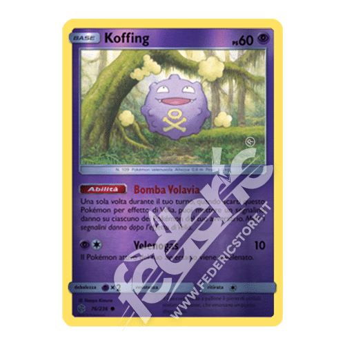 076-236 Koffing Comune Reverse (IT) – MINT » Federicstore