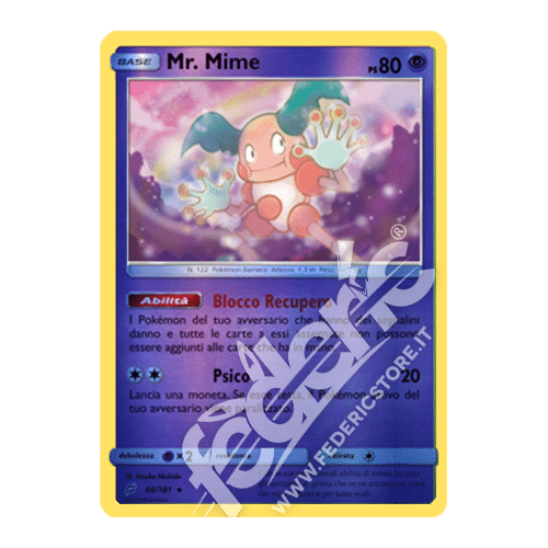 066-181 Mr. Mime Rara Reverse (IT) – MINT » Federicstore
