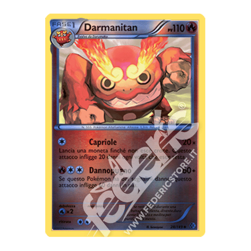 028-149 Darmanitan Non Comune Reverse (IT) – MINT » Federicstore