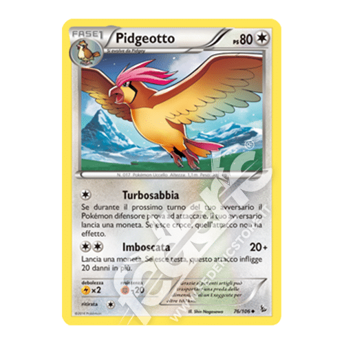 076-106 Pidgeotto Non Comune (IT) – MINT » Federicstore