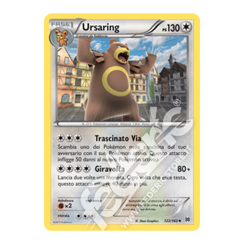 122-162 Ursaring Non Comune (IT) – MINT » Federicstore