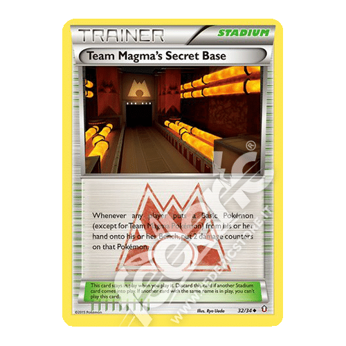 032-034 Team Magma’s Secret Base Non Comune (ENG) – MINT » Federicstore