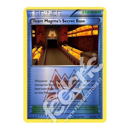 032-034 Team Magma’s Secret Base Non Comune Reverse (ENG) – MINT ...