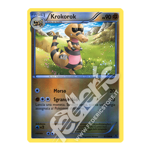 061-098 Krokorok Non Comune Reverse (IT) – MINT » Federicstore