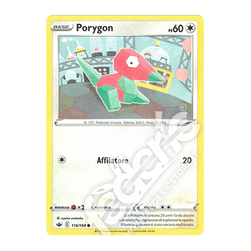 116-198 Porygon Comune (IT) – MINT » Federicstore