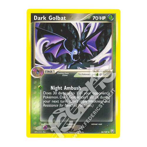 034-109 Dark Golbat Non Comune (ENG) – MINT » Federicstore