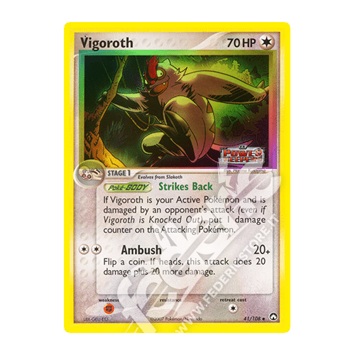 041-108 Vigoroth Non Comune Reverse Foil Stamp (ENG) – MINT » Federicstore