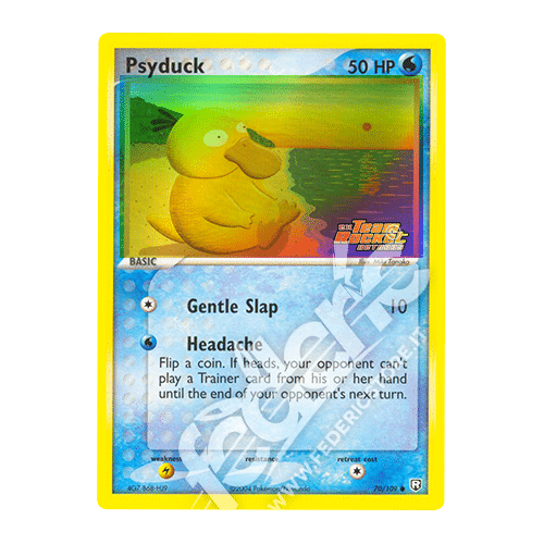 070-109 Psyduck Comune Reverse Foil Stamp (ENG) – MINT » Federicstore