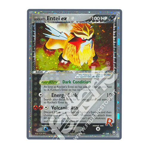 097-109 Rocket’s Entei EX (ENG) – MINT » Federicstore
