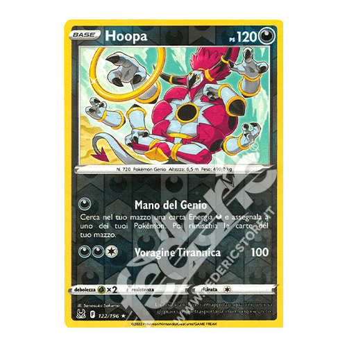 122-196 Hoopa Rara Reverse (IT) – MINT » Federicstore