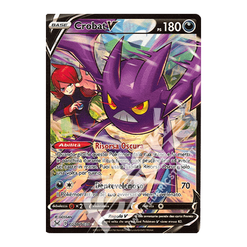 235-196 TG20-TG30 Crobat V Trainer Gallery (IT) – MINT » Federicstore