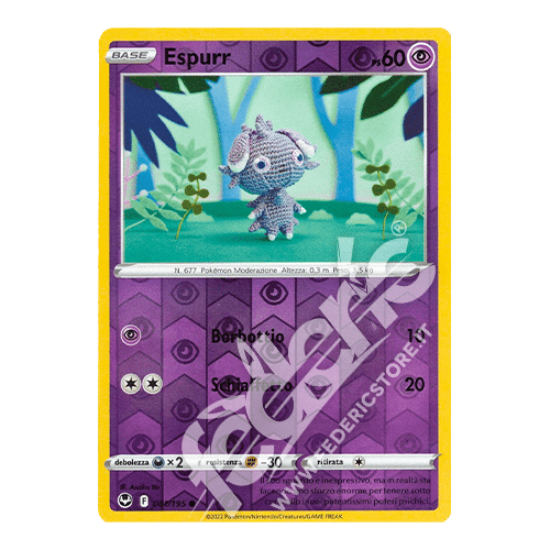 081-195 Espurr Comune Reverse (IT) – MINT » Federicstore