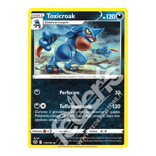110-195 Toxicroak Non Comune (IT) – MINT » Federicstore