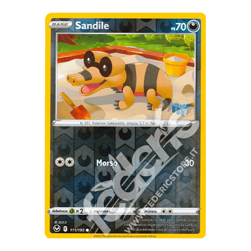 111-195 Sandile Comune Reverse (IT) – MINT » Federicstore