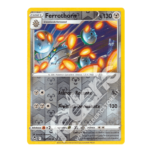 122-195 Ferrothorn Non Comune Reverse (IT) – MINT » Federicstore