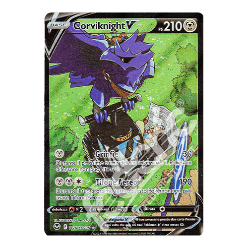 233-195 TG18-TG30 Corviknight V Trainer Gallery (IT) – MINT » Federicstore