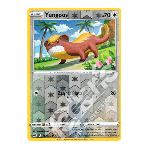 117-159 Yungoos Comune Reverse (IT) – MINT » Federicstore