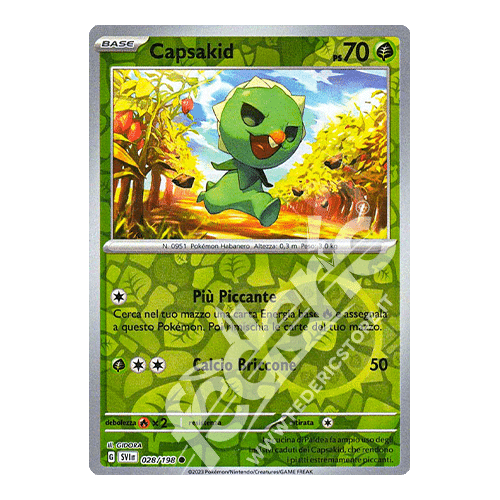 028-198 Capsakid Comune Reverse (IT) – MINT » Federicstore