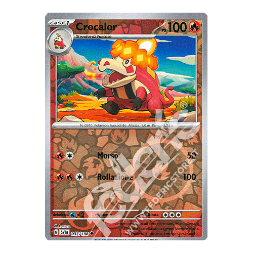 037-198 Crocalor Non Comune Reverse (IT) – MINT » Federicstore