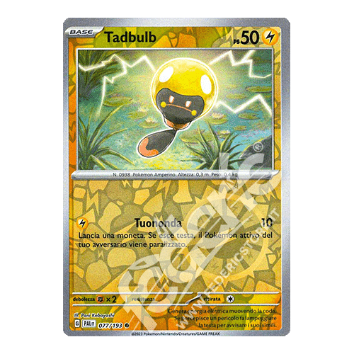 077-193 Tadbulb Comune Reverse (IT) – MINT » Federicstore