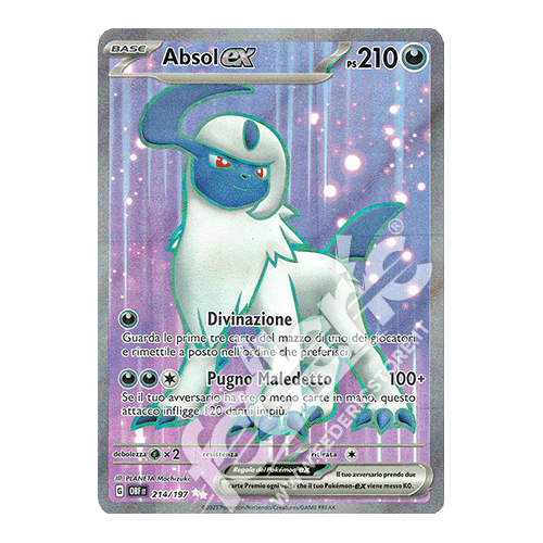 214-197 Absol ex Full Art (IT) – MINT » Federicstore