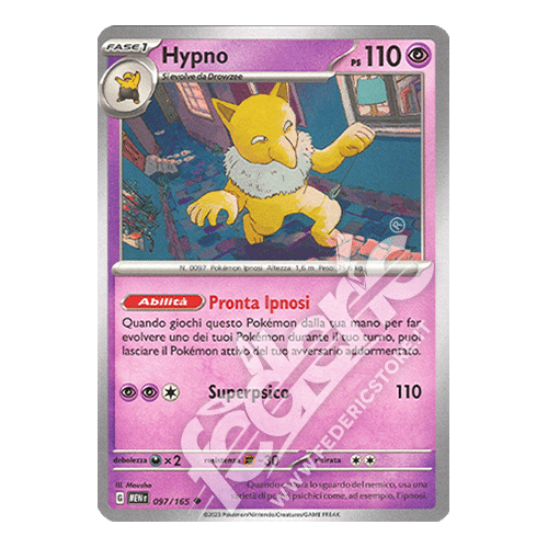 097-165 Hypno Non Comune (IT) – MINT » Federicstore