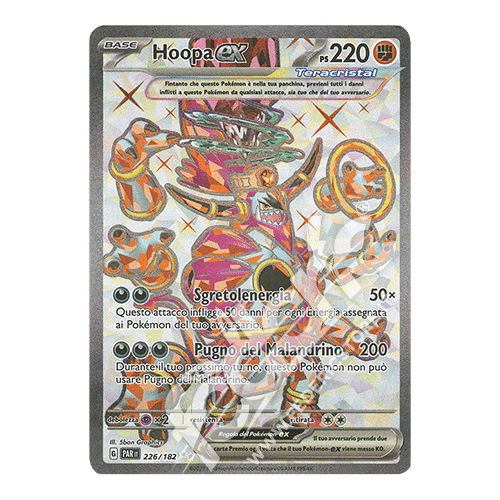 226-182 Hoopa ex Teracristal Full Art (IT) – MINT » Federicstore