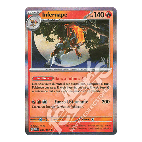 033-167 Infernape Holo (IT) – MINT » Federicstore