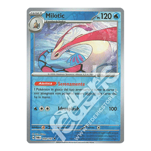 050-167 Milotic Non Comune Reverse (IT) – MINT » Federicstore
