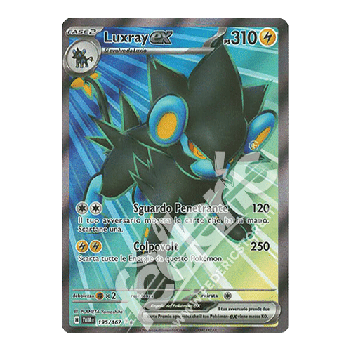 195-167 Luxray ex Full Art (IT) – MINT » Federicstore