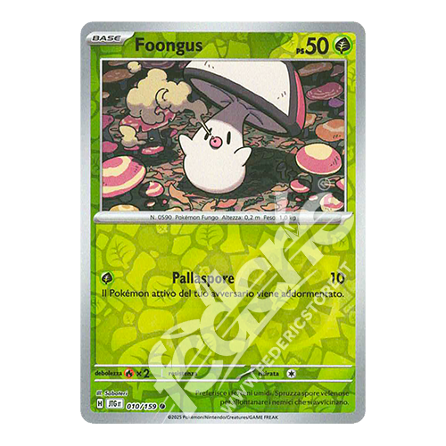 010-159 Foongus Comune Reverse (IT) – MINT » Federicstore