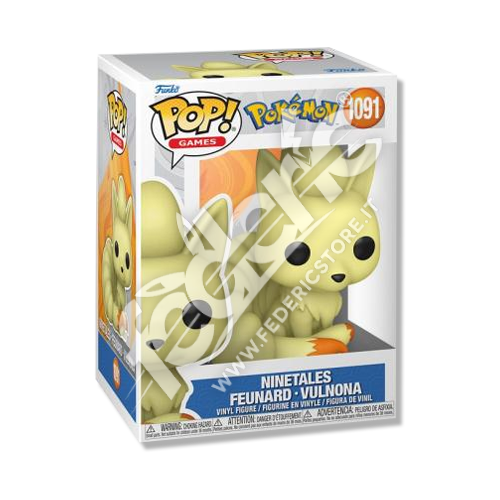 Funko Pop! – Games Pokemon: Ninetales (1091) » Federicstore